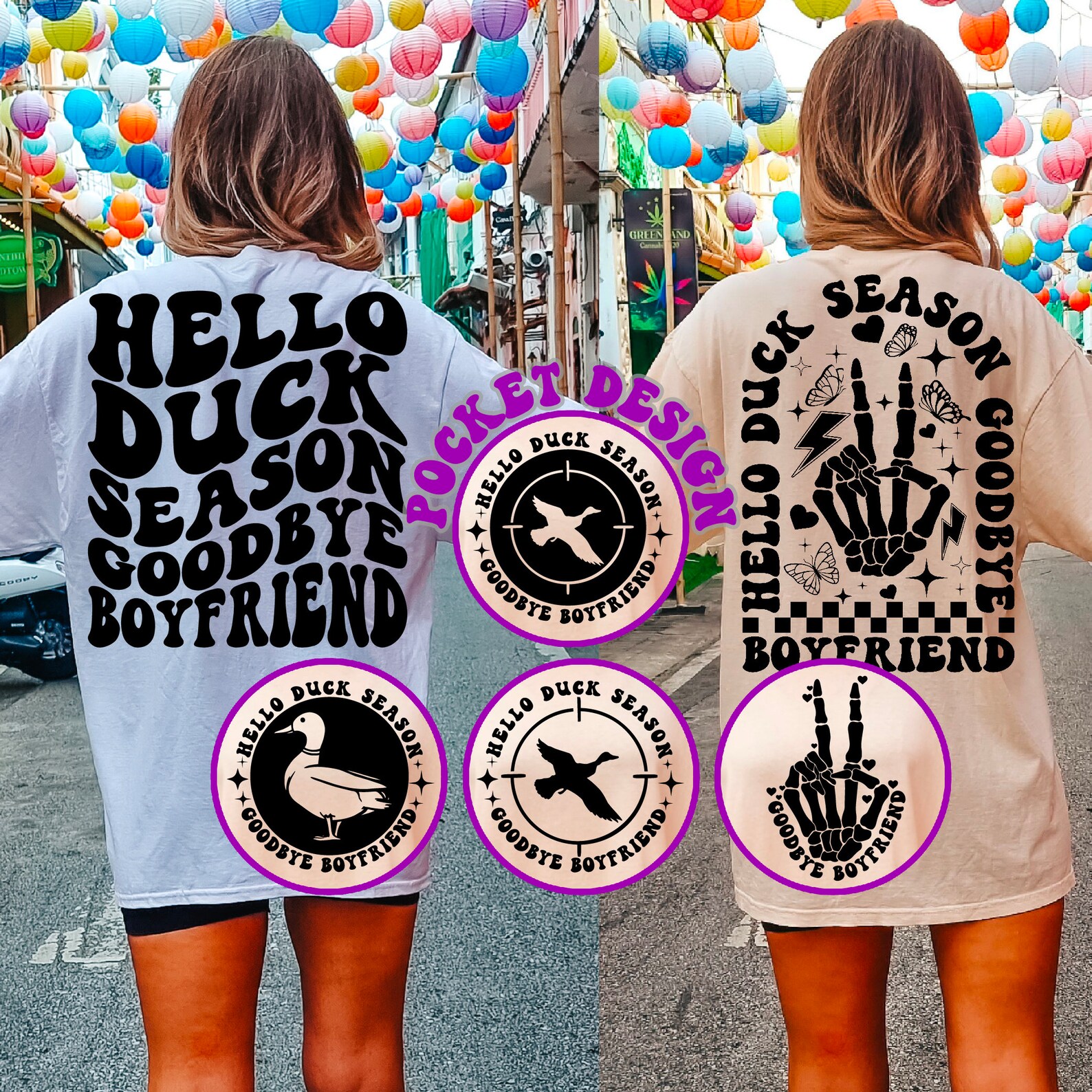 Hello Duck Season Goodbye Boyfriend Svg Duck Svg Hunting - Etsy