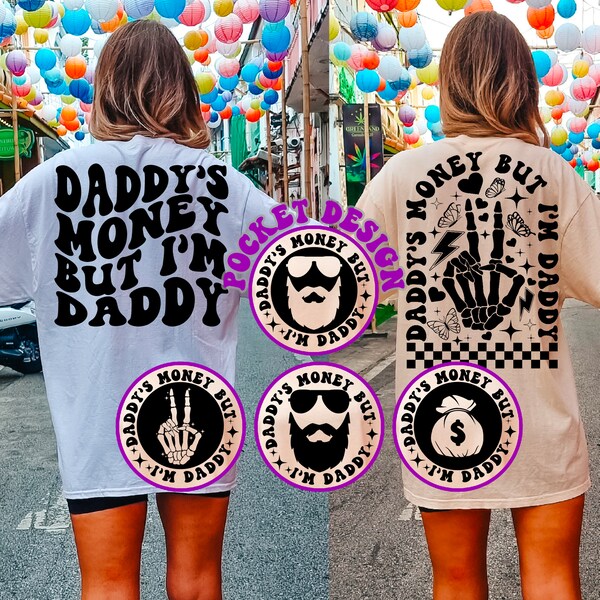 Daddys Money Svg - Etsy