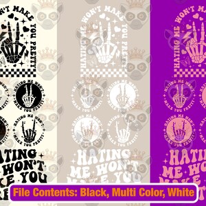 Hating Me Wont Make You Pretty Svg, Stop Hating Svg, Mom Life Svg ...