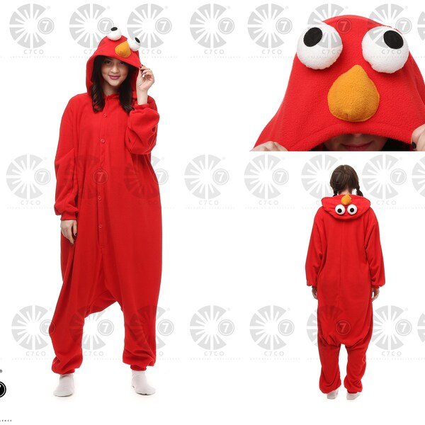 Adult Elmo Costume - Etsy