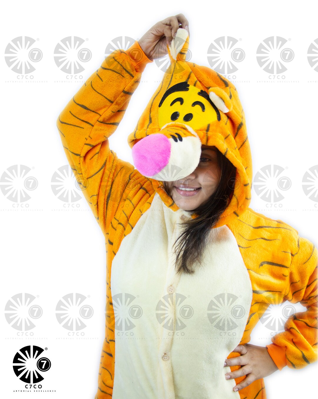 Handmade Tigger Kigurumi for Adults - Adults Cosplay - Tigger Cosplay ...