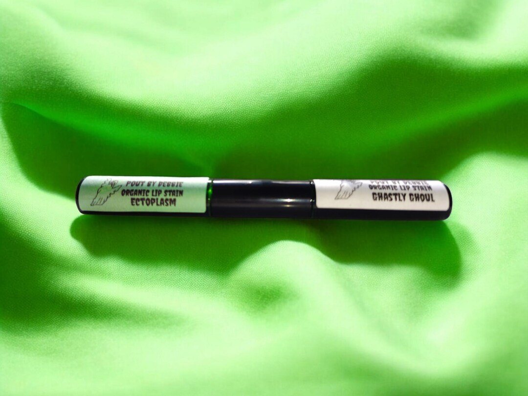 Organic Lip Stain Ectoplasm and Ghastly Ghoul - Etsy
