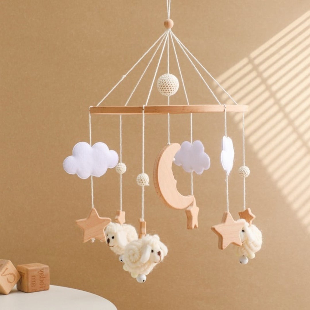 Counting Sheep Baby Mobile Animal Nursery Mobile Baby Room - Etsy UK