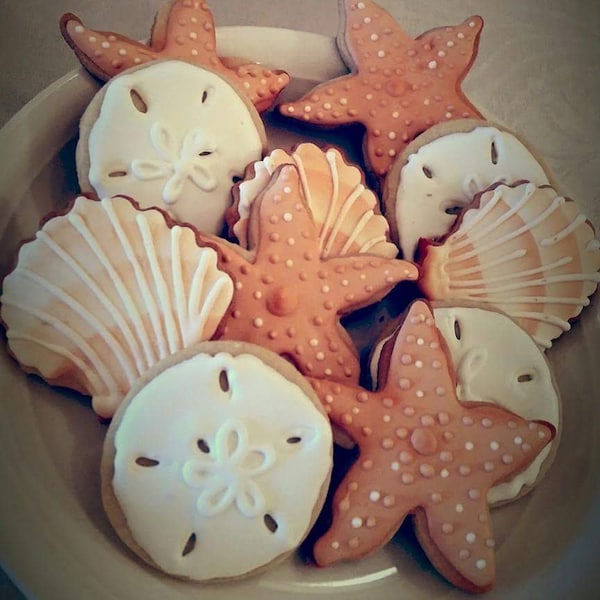 Beach Theme Cookies - Etsy
