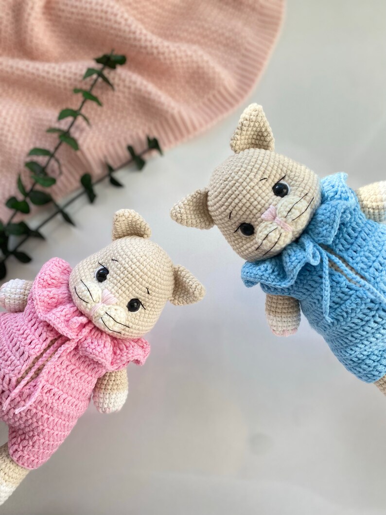 Amigurumi Kitty Cat , Crocheted Animals , Handmade Baby Toys Gift - Etsy