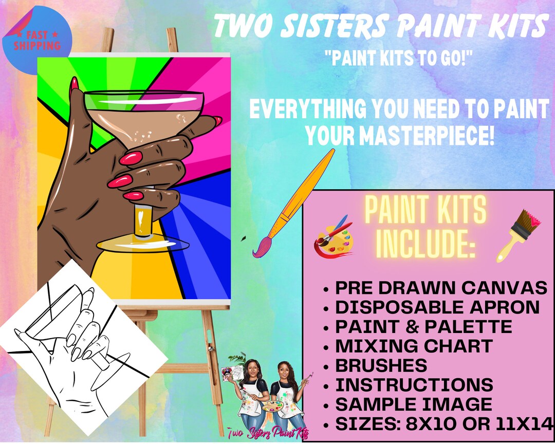 DIY Cheers Paint Kit - Etsy