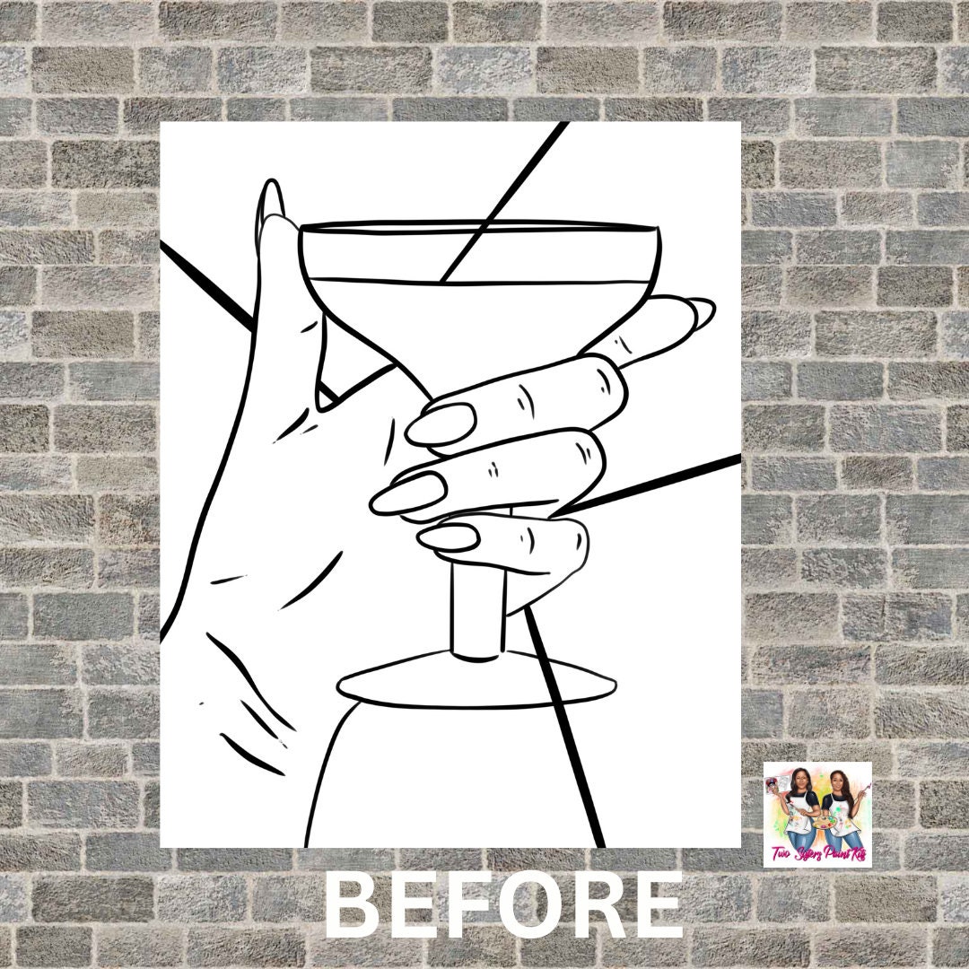 DIY Cheers Paint Kit - Etsy