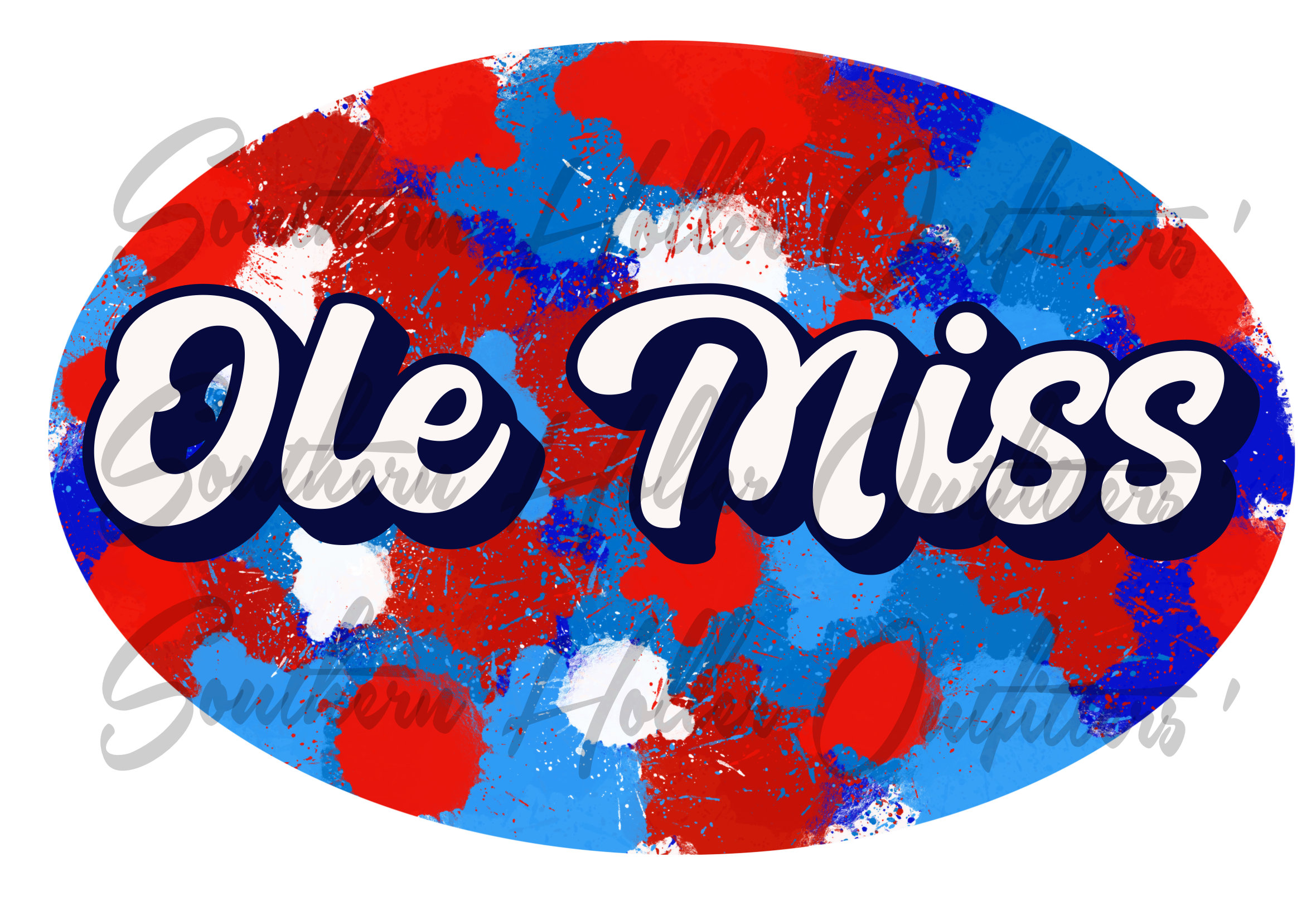 Ole Miss Colors Logo PNG Sublimation Digital Download - Etsy