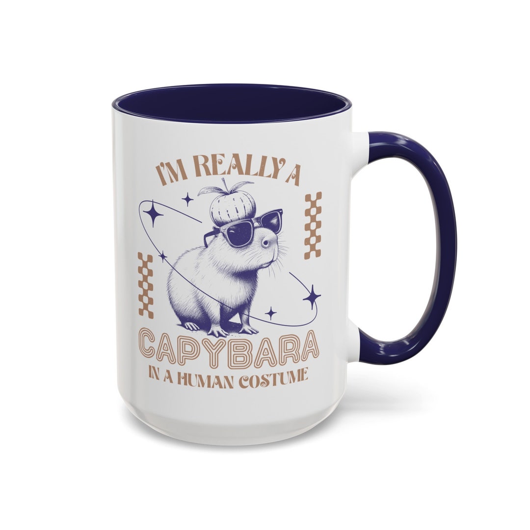 Capybara Social Club Mug, Capybara, Capybara Cup, Capybara Coffee Mug ...