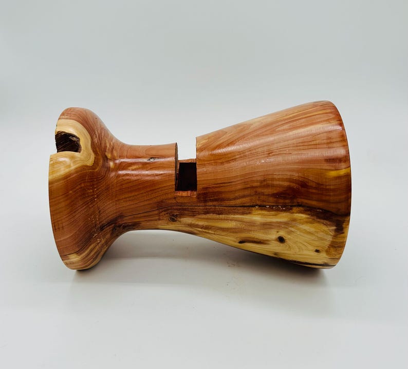Hand-turned Passive Wood Speaker From Local Aromatic Cedar Tree for ...