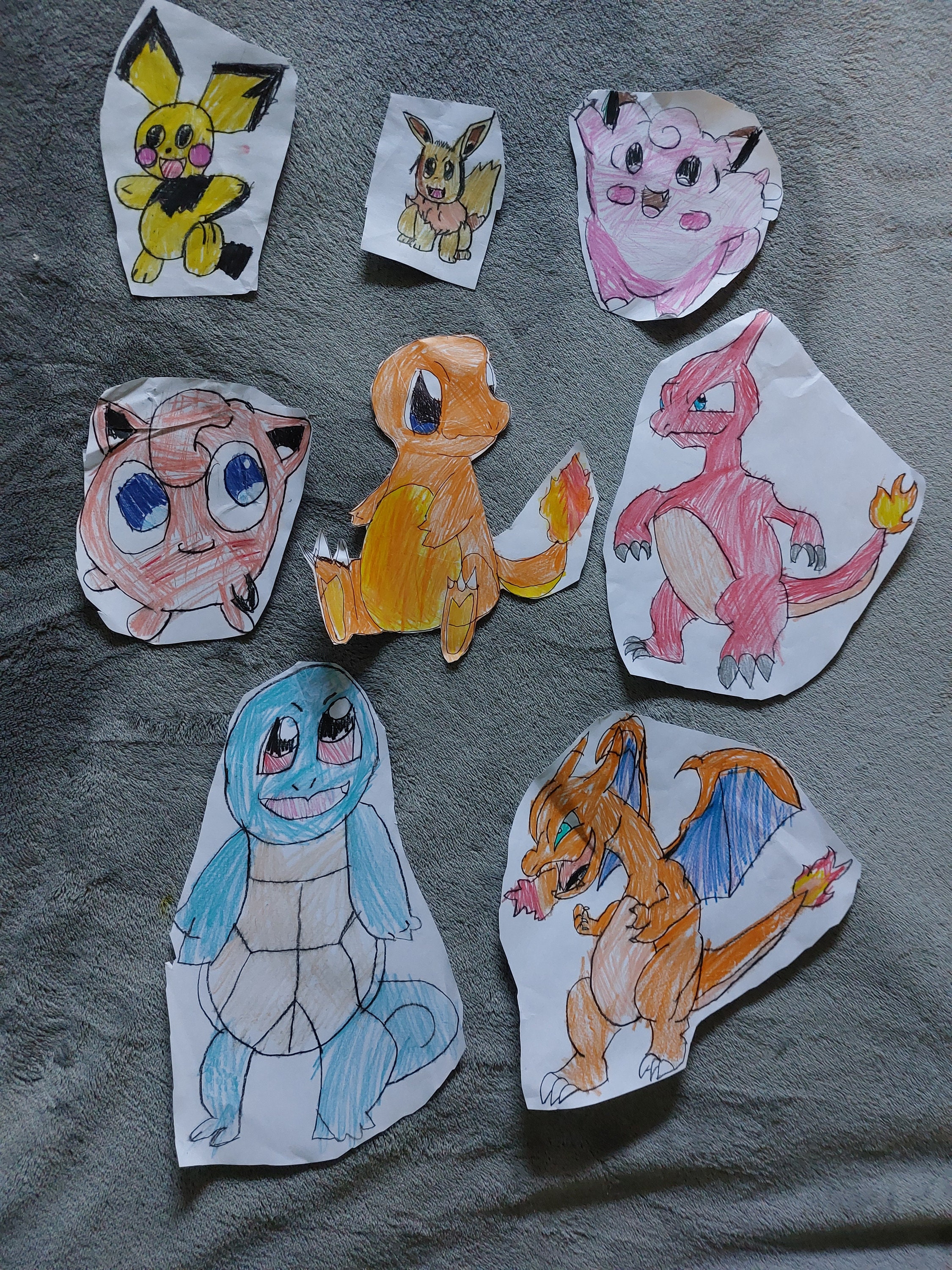 Pokemon Drawings Made to Order! - Etsy
