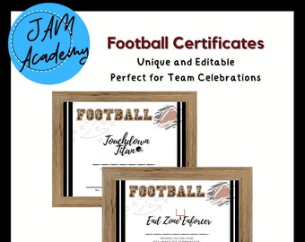 Swim Team Fun Certificates Awards Editable for Summer Camp, End of the ...