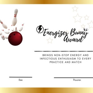 20 Unique Bowling Certificates - School Bowling Teams, Bowling Leagues ...