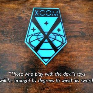 3D XCOM Emblem Wall Art - Etsy