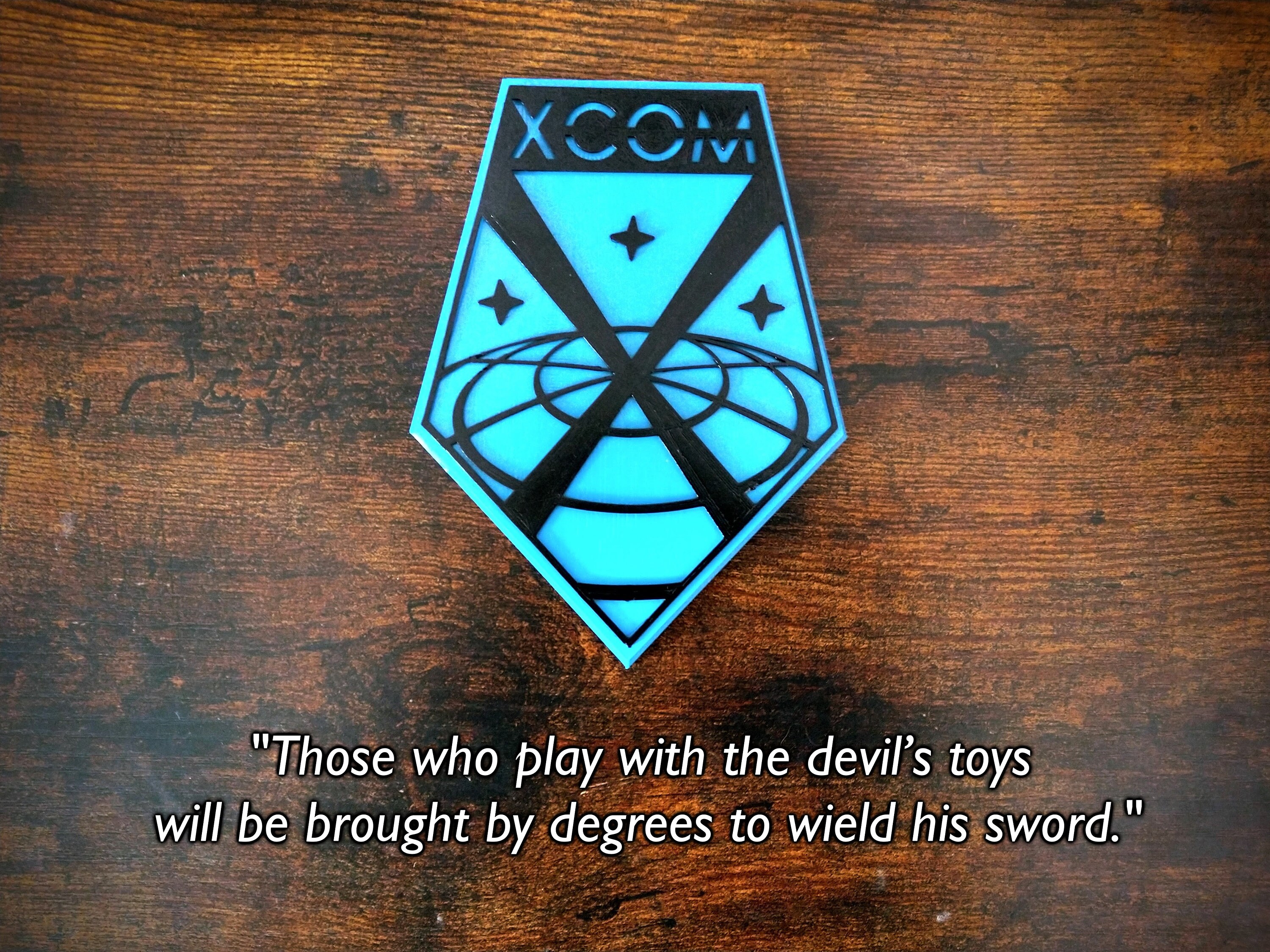 3D XCOM Emblem Wall Art - Etsy