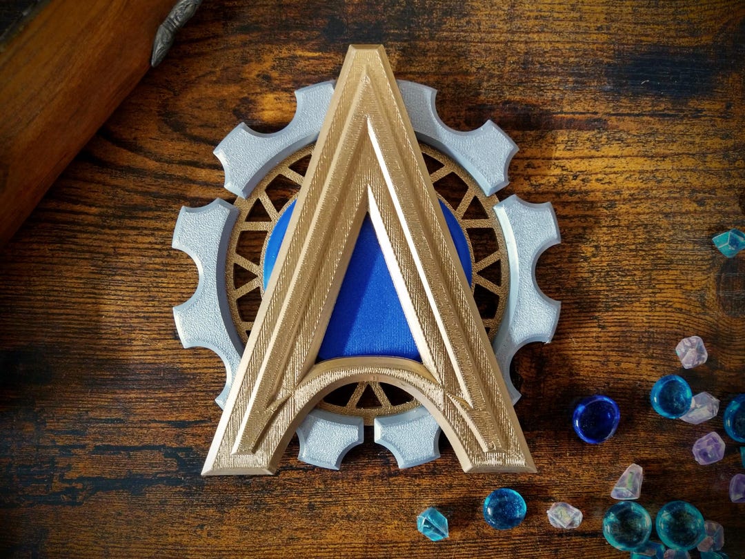 3D Arcane Emblem Wall Art | Piltover and Zaun Inspired - Etsy