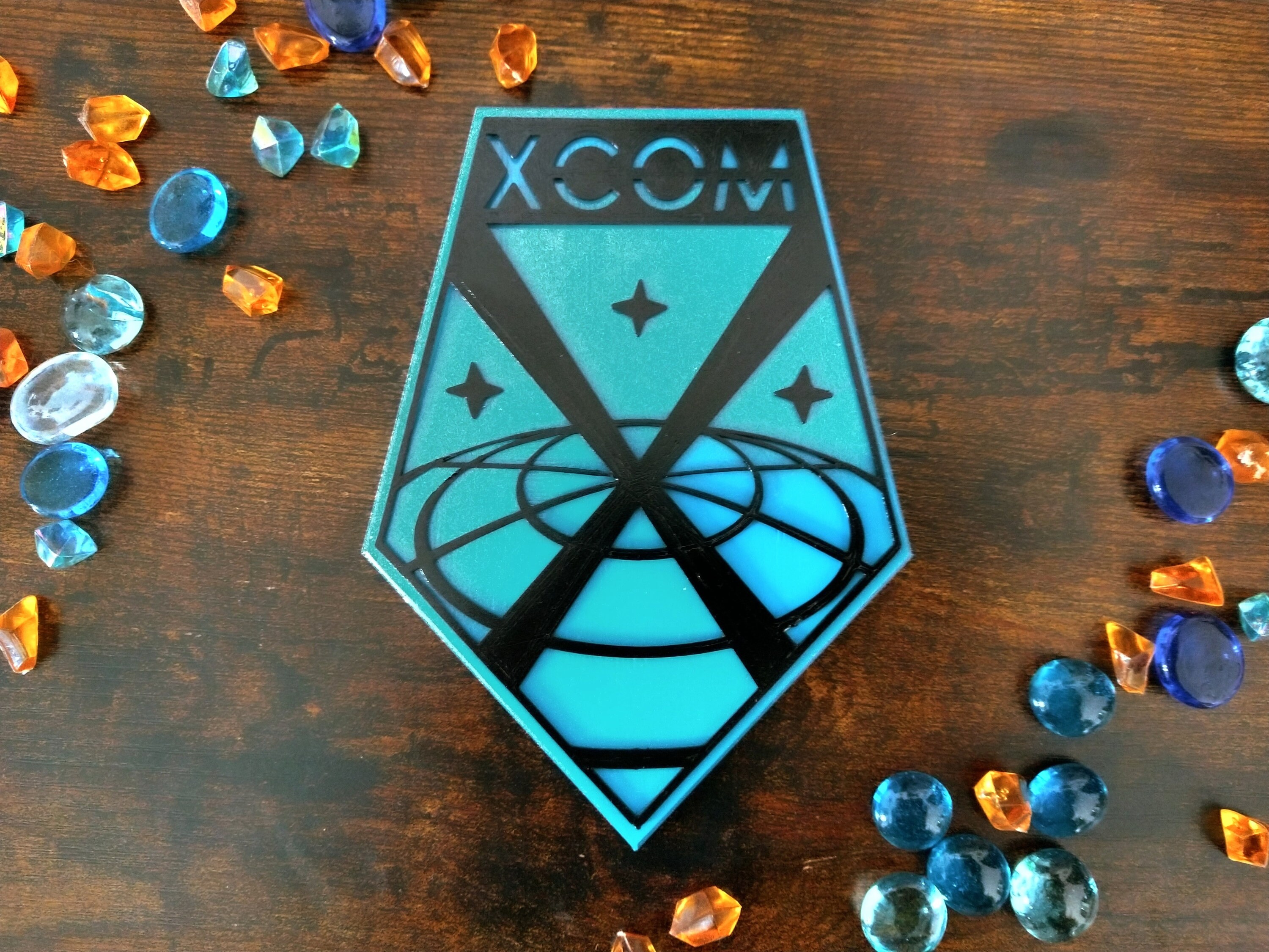 3D XCOM Emblem Wall Art - Etsy