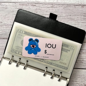 8 IOU Slips Variety Bundle Digital Download Super Cute - Etsy