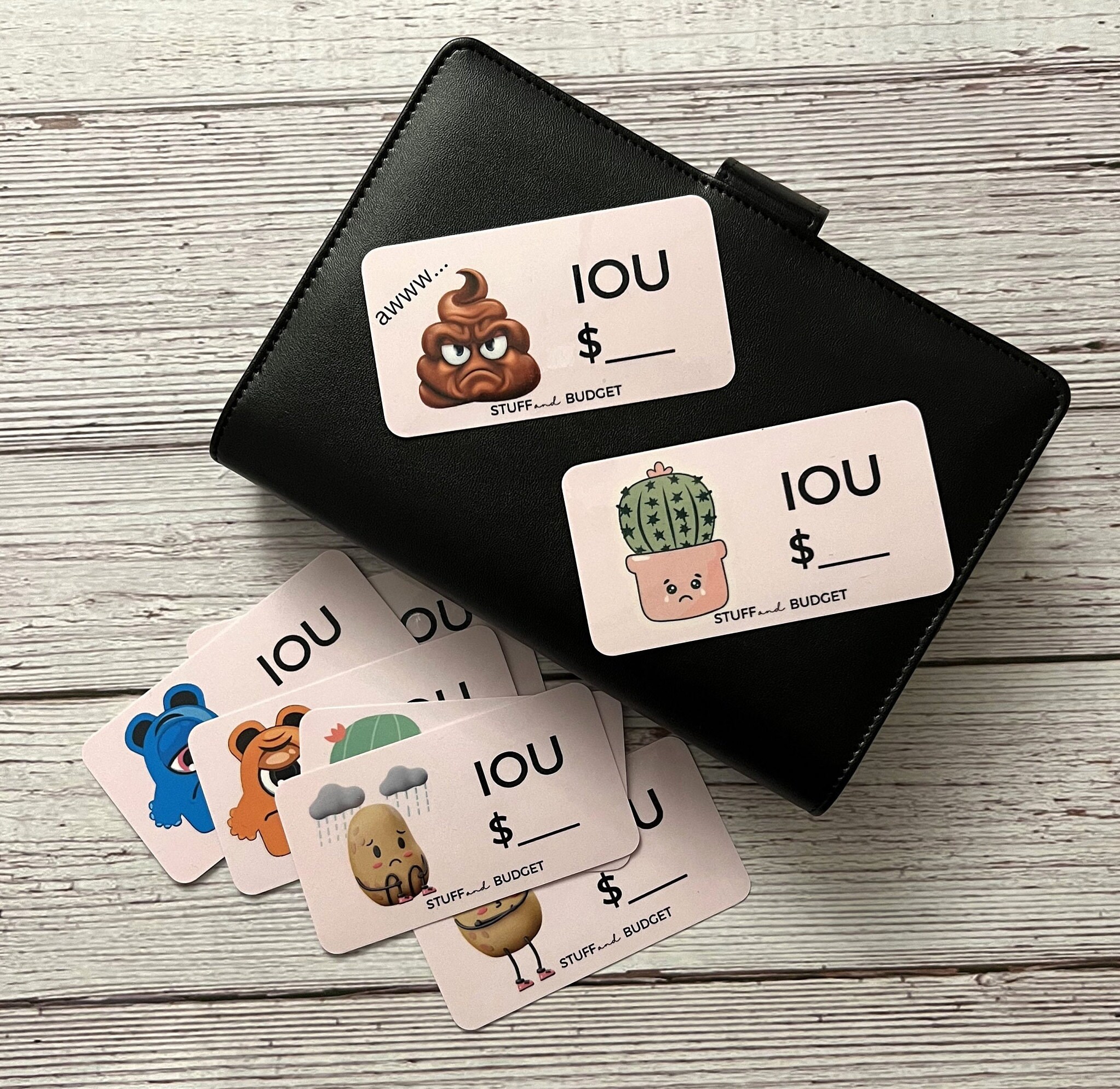 8 IOU Slips Variety Bundle Digital Download Super Cute - Etsy