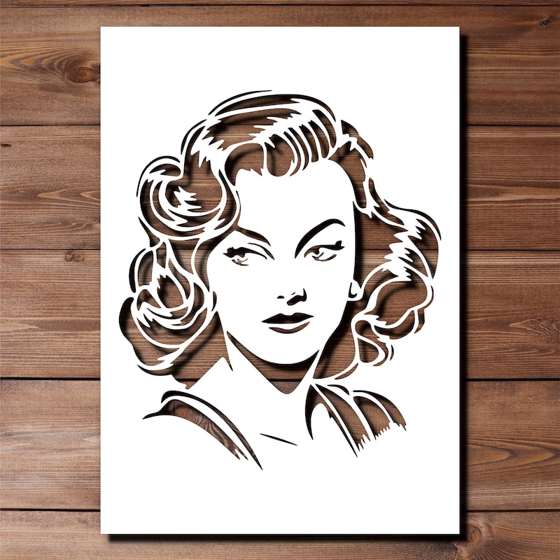 Hair Stencils - Etsy
