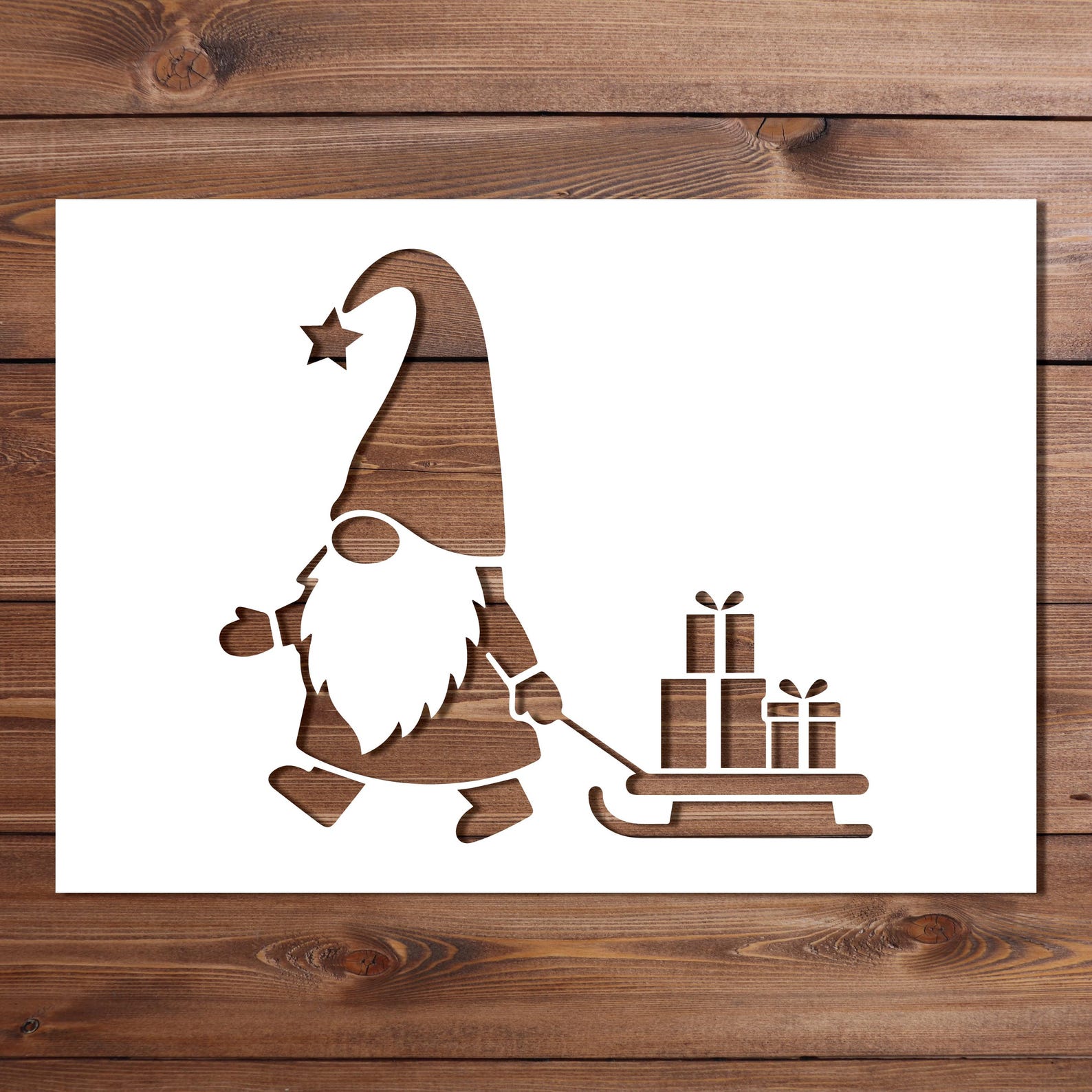 Gonk Stencil A4 A3 Size 190 Micron Mylar Reusable Flexible Home Decor ...