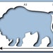 Buffalo Stencil A4 A3 Size 190 Micron Mylar Reusable Flexible Home ...