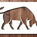 Bull Stencil A4 A3 Size 190 Micron Mylar Stencil Reusable Flexible Home ...