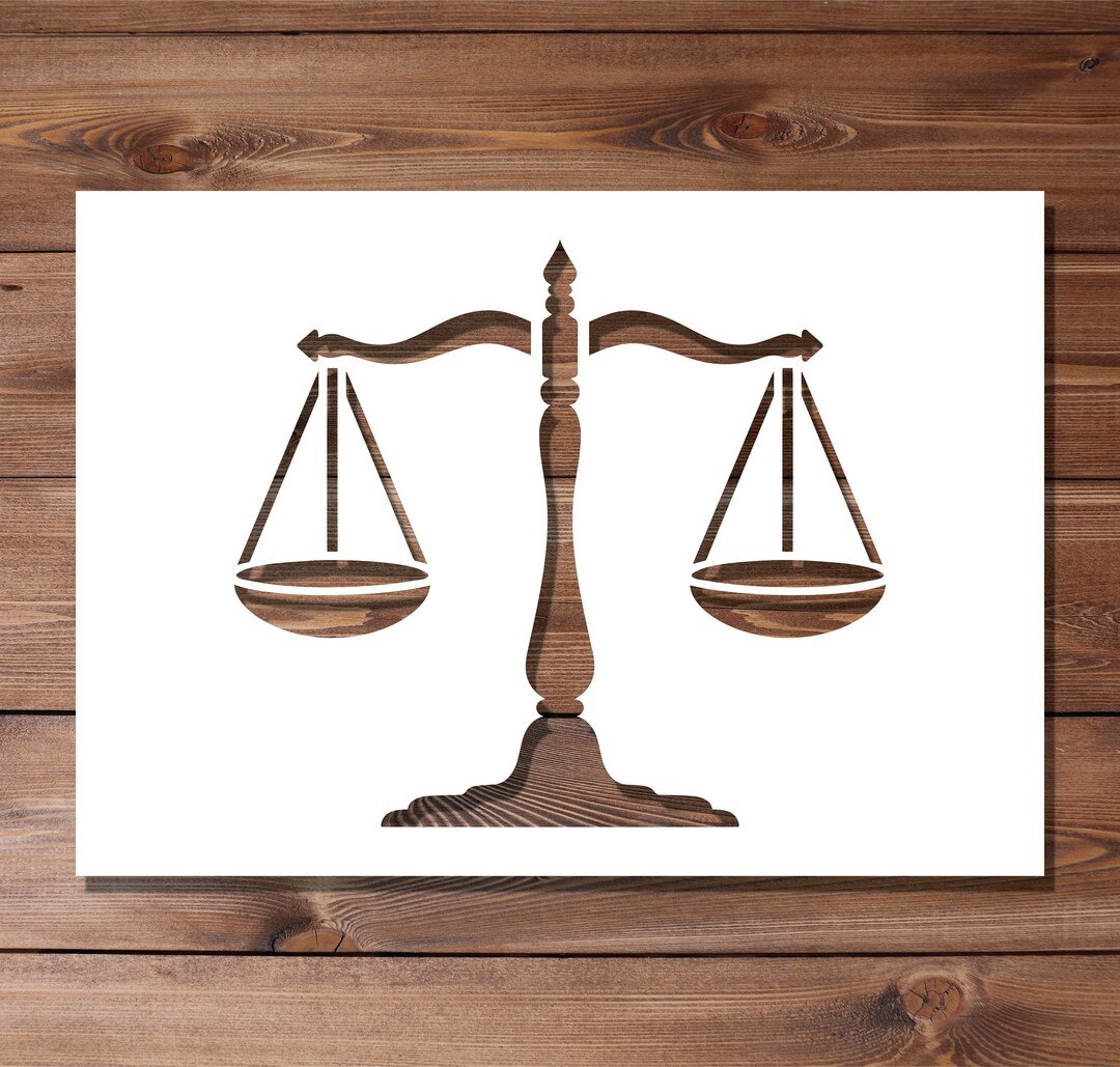 Scales - Libra Zodiac Stencil - A4 A3 Size - 190 Micron Mylar Reusable ...