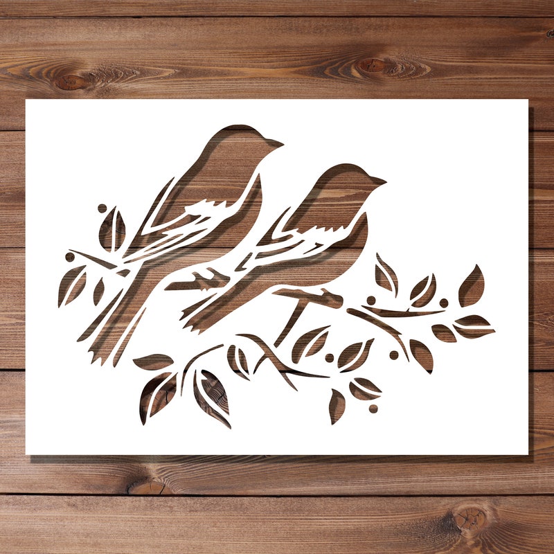 Bird Stencil - Etsy
