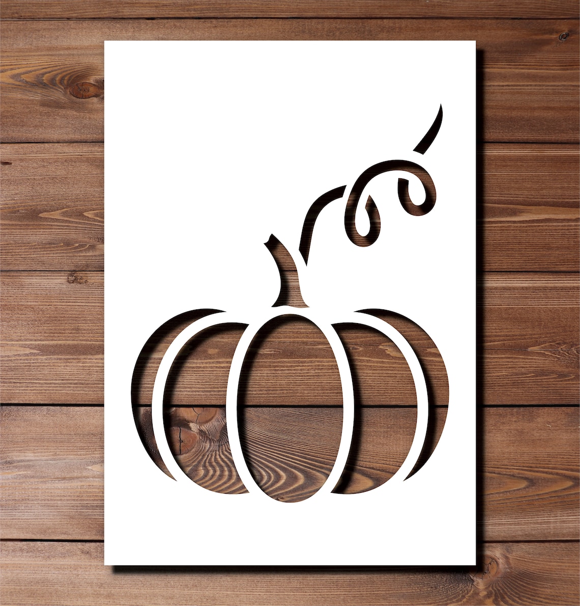 Pumpkin Stencil A4 A3 Size 190 Micron Mylar Reusable Flexible Home ...