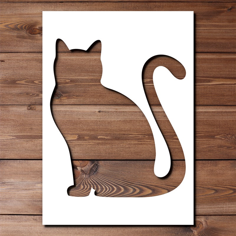 Cat Stencils for Painting - Etsy