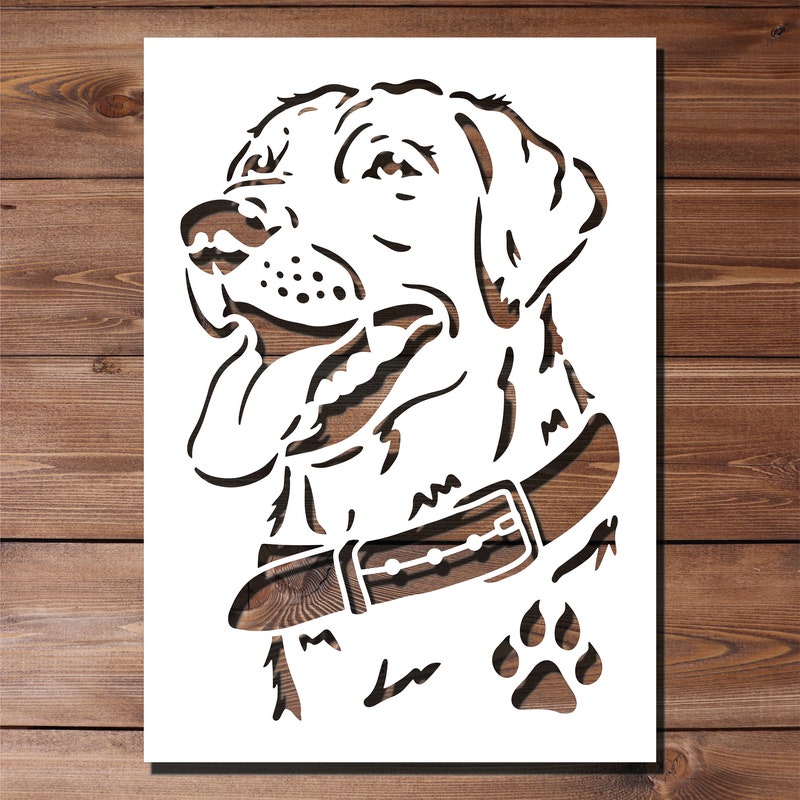 Dog Stencil - Etsy