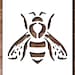 Bee Stencil A4 A3 Size 190 Micron Mylar Reusable Flexible Home - Etsy