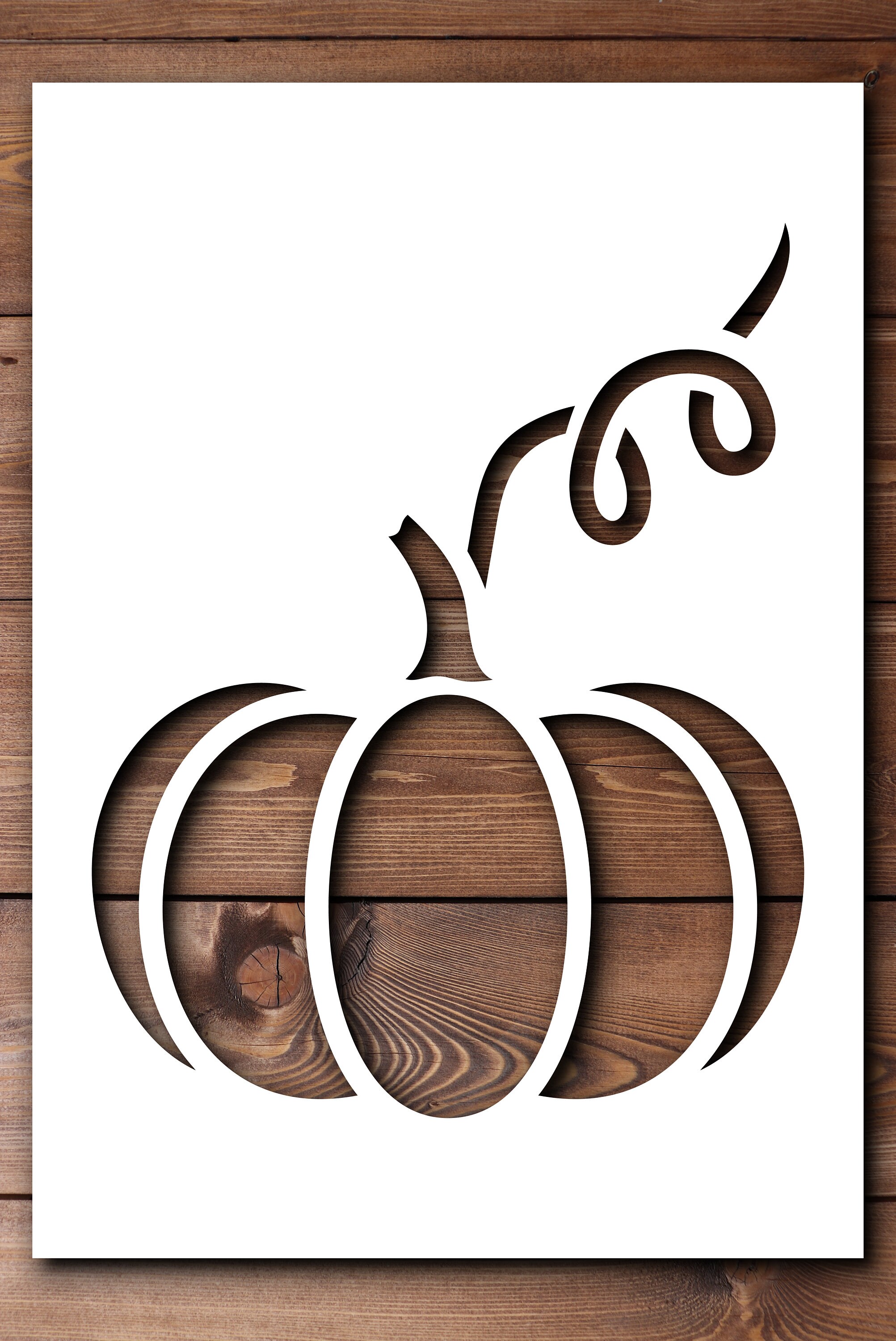 Pumpkin Stencil A4 A3 Size 190 Micron Mylar Reusable Flexible Home ...