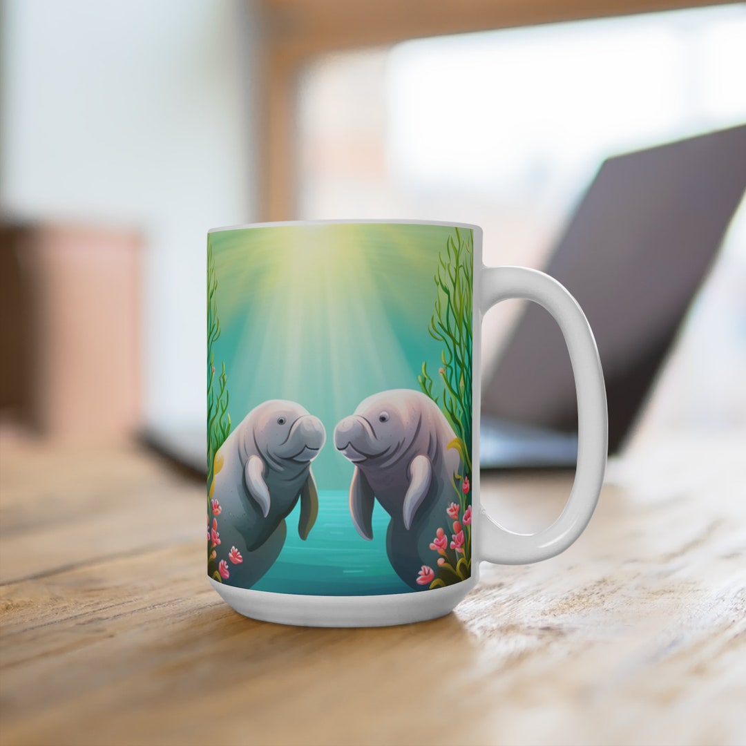 A Manatee Mug is a Unique Gift for Your Favorite Floridian, Colorful 15 ...