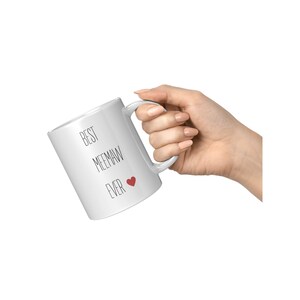 Best Meemaw Ever Mug, Gift for the Southern Grandmother, Grandparent's ...