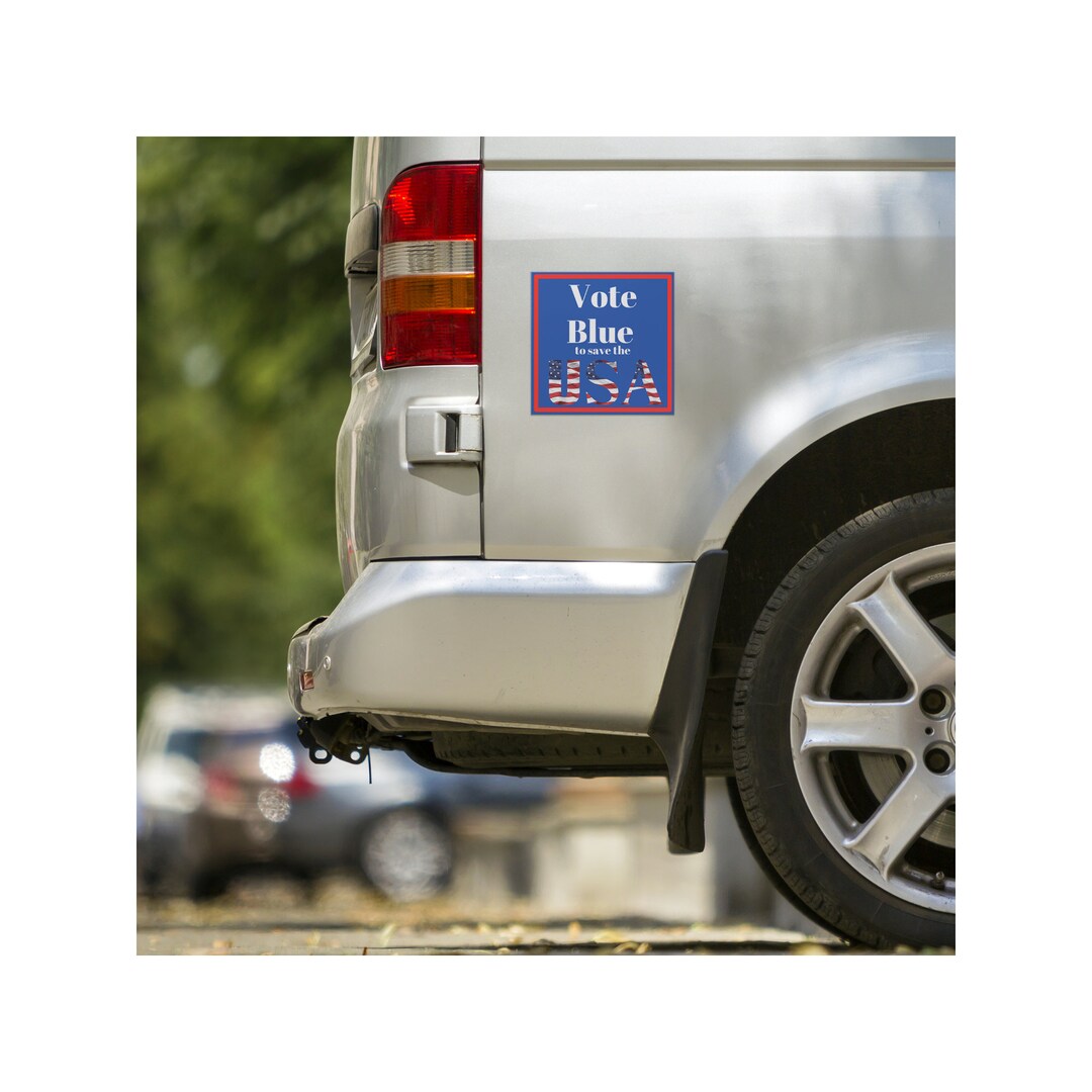 Vote Blue to Save the USA Magnet, Democracy, Election 2024, Women ...