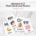 Alphabet Flash Cards, A-Z Cards, Printable Alphabet, Colorful Letters ...