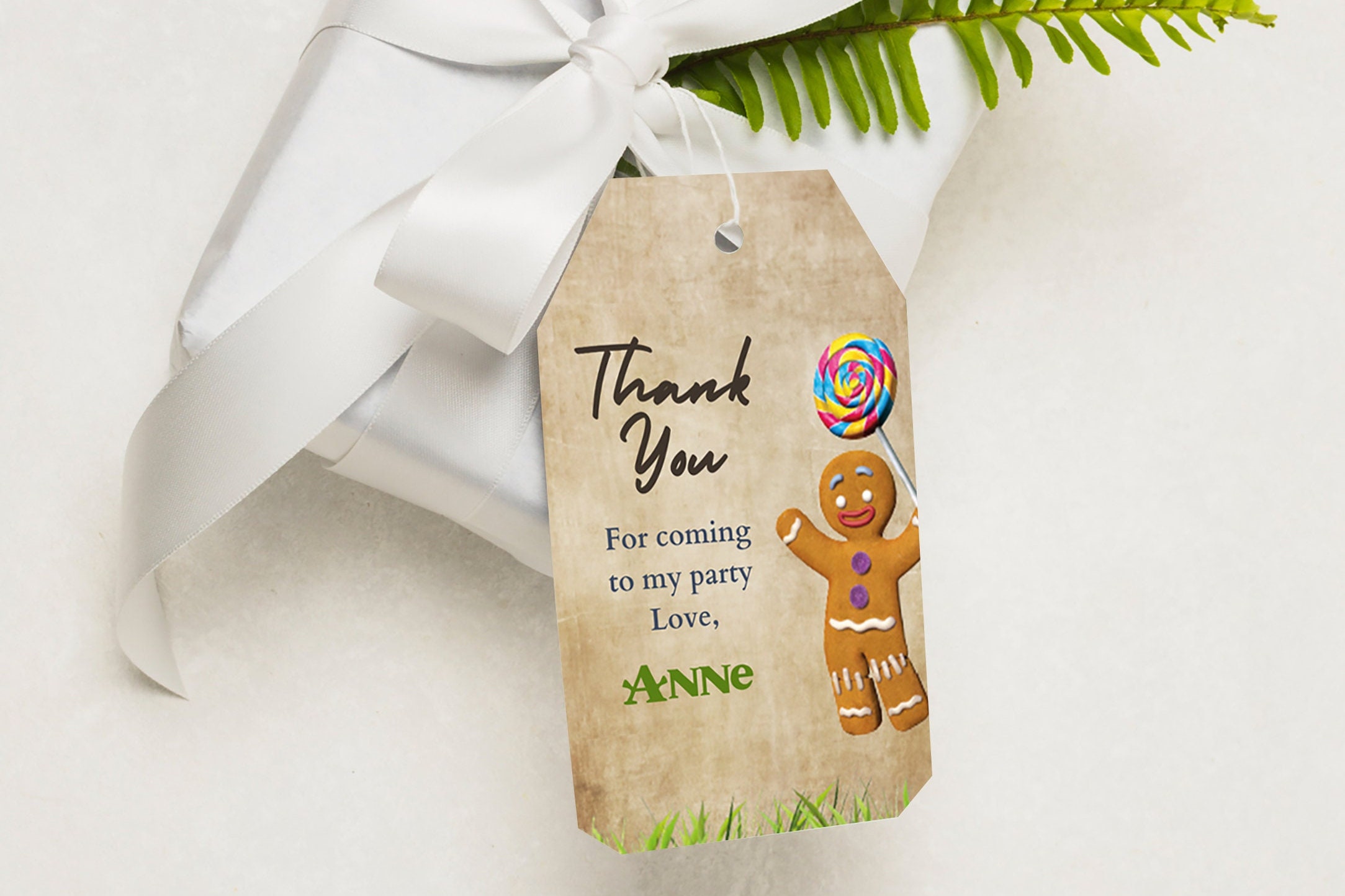 Shrek Thank You Tag Editable, Shrek Printable Tag, Party Favor - Etsy