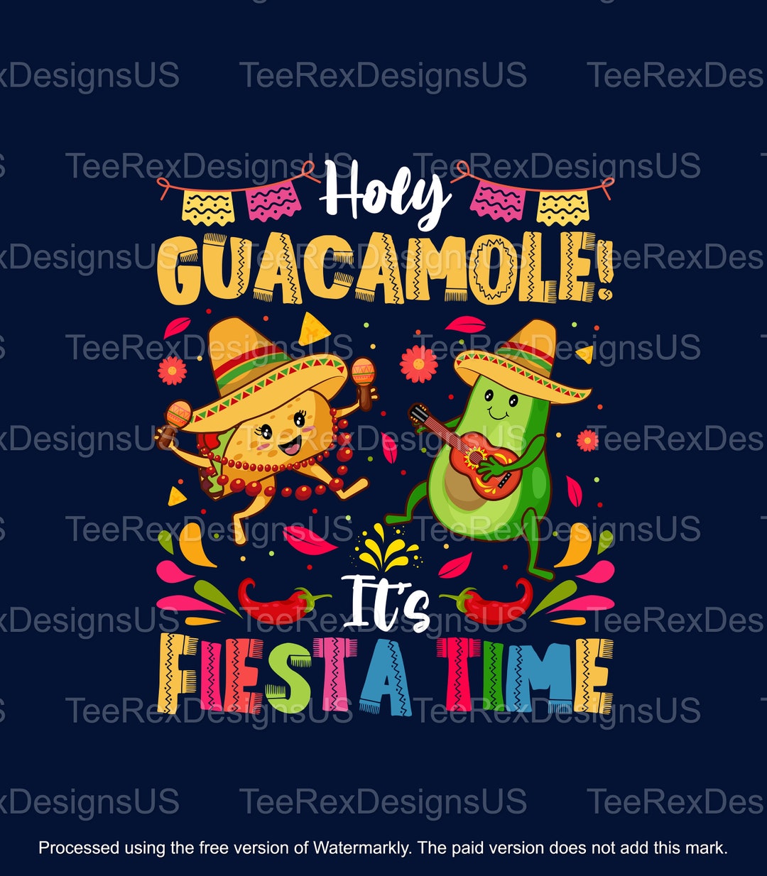 It's Fiesta Time, Mexico Party, Cinco De Mayo 2024, Heatpress Transfer ...