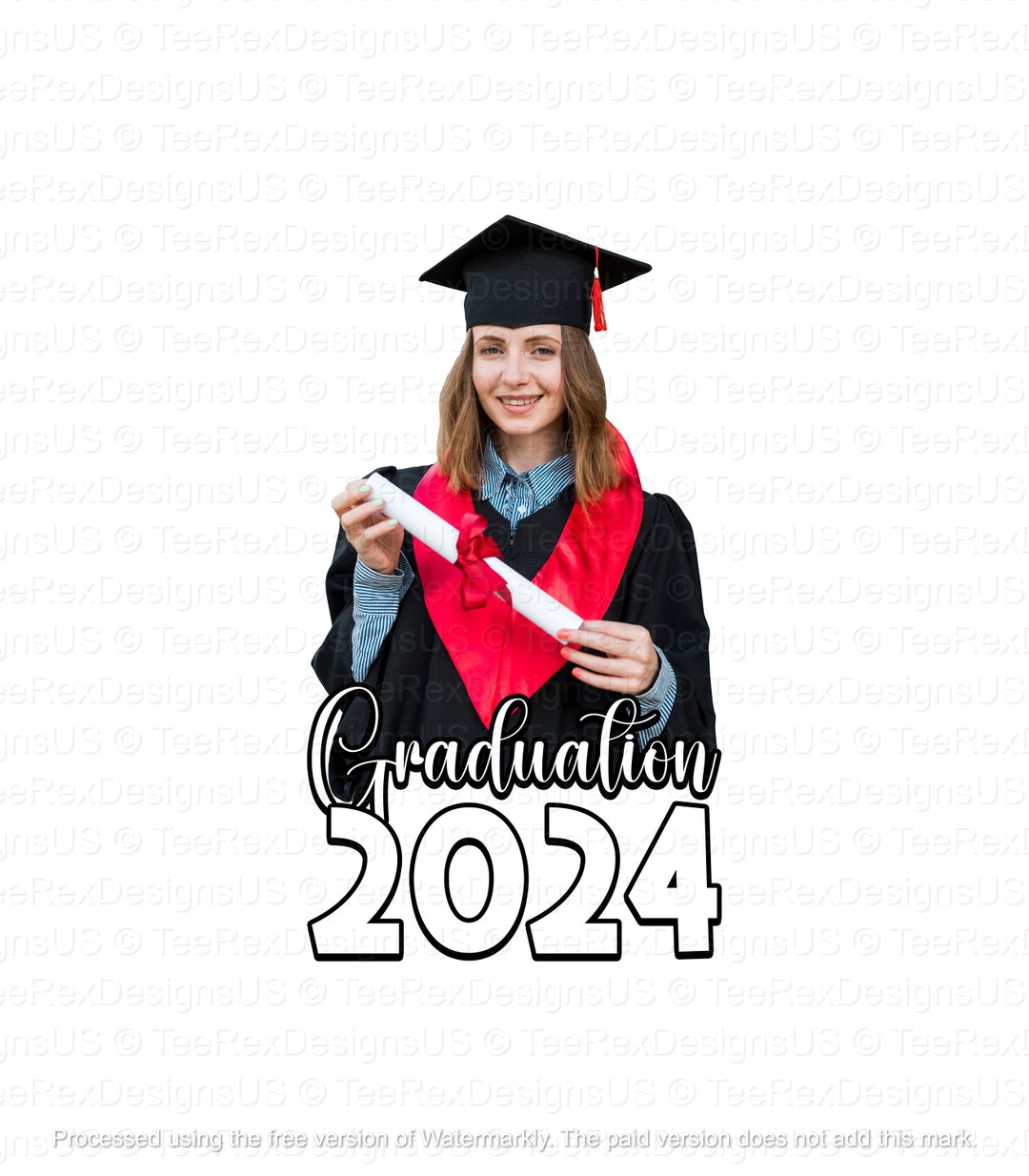 Custom Graduation DTF Transfer, Custom Graduation Photo and Text ...