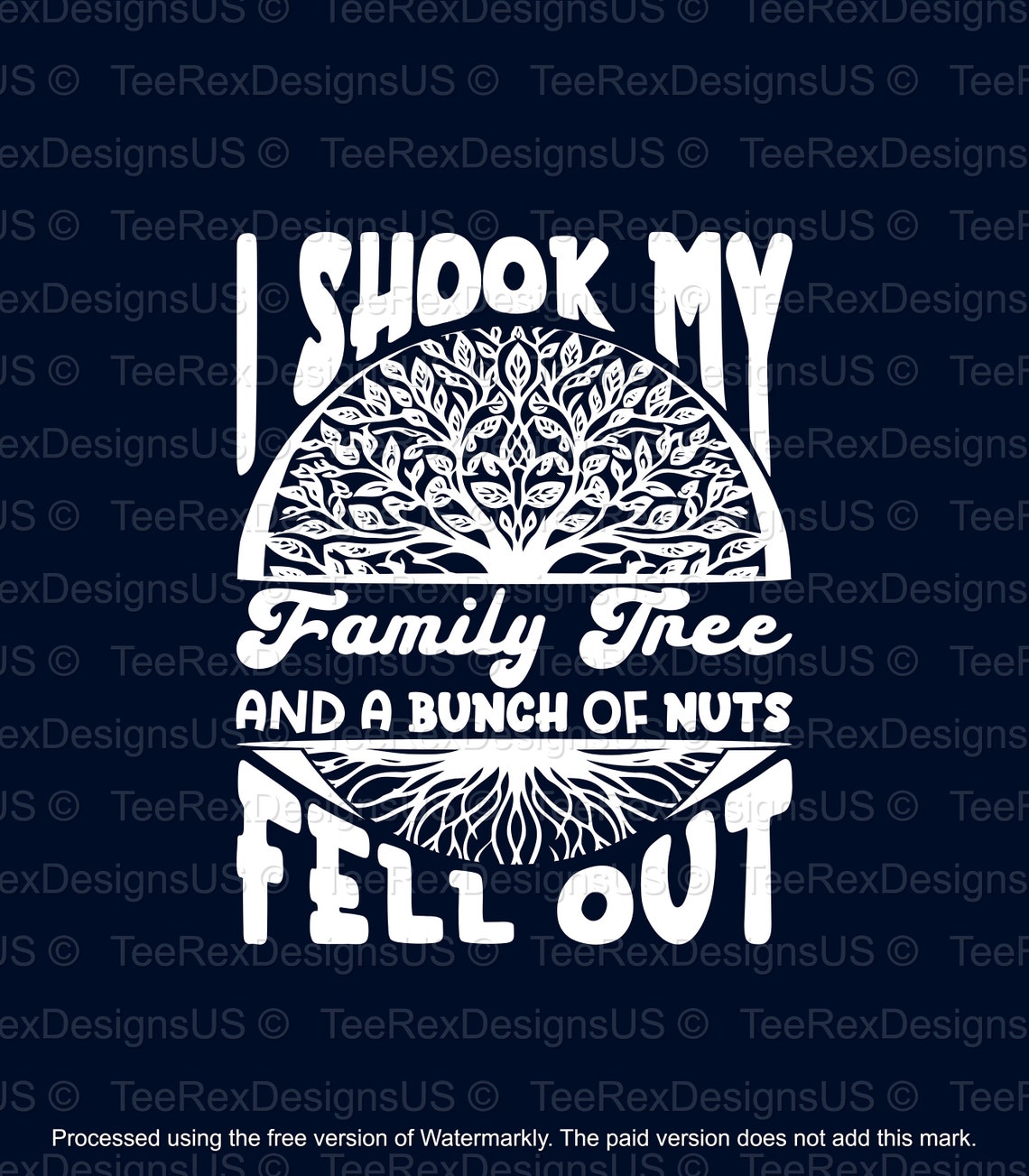 Custom Family Reunion DTF Transfer, I Shook My Family Tree, Heatpress ...