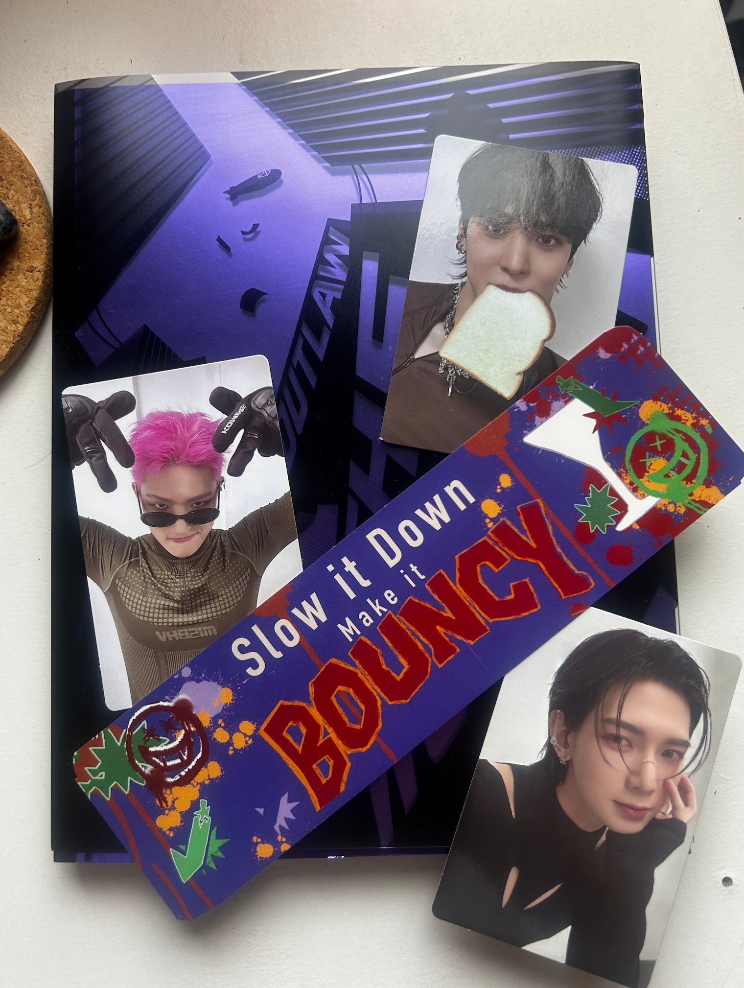 Grunge Street Artwork Bookmark Ateez Inspired Bookmark - Etsy