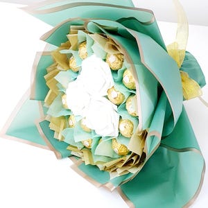 Ferrero Rocher Chocolate Bouquet: Birthday, Anniversary, Ramadan Gift ...