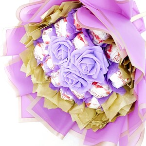 Ferrero Rocher Chocolate Bouquet: Birthday, Anniversary, Ramadan Gift ...