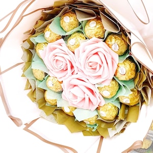 Ferrero Rocher Chocolate Bouquet: Birthday, Anniversary, Ramadan Gift ...