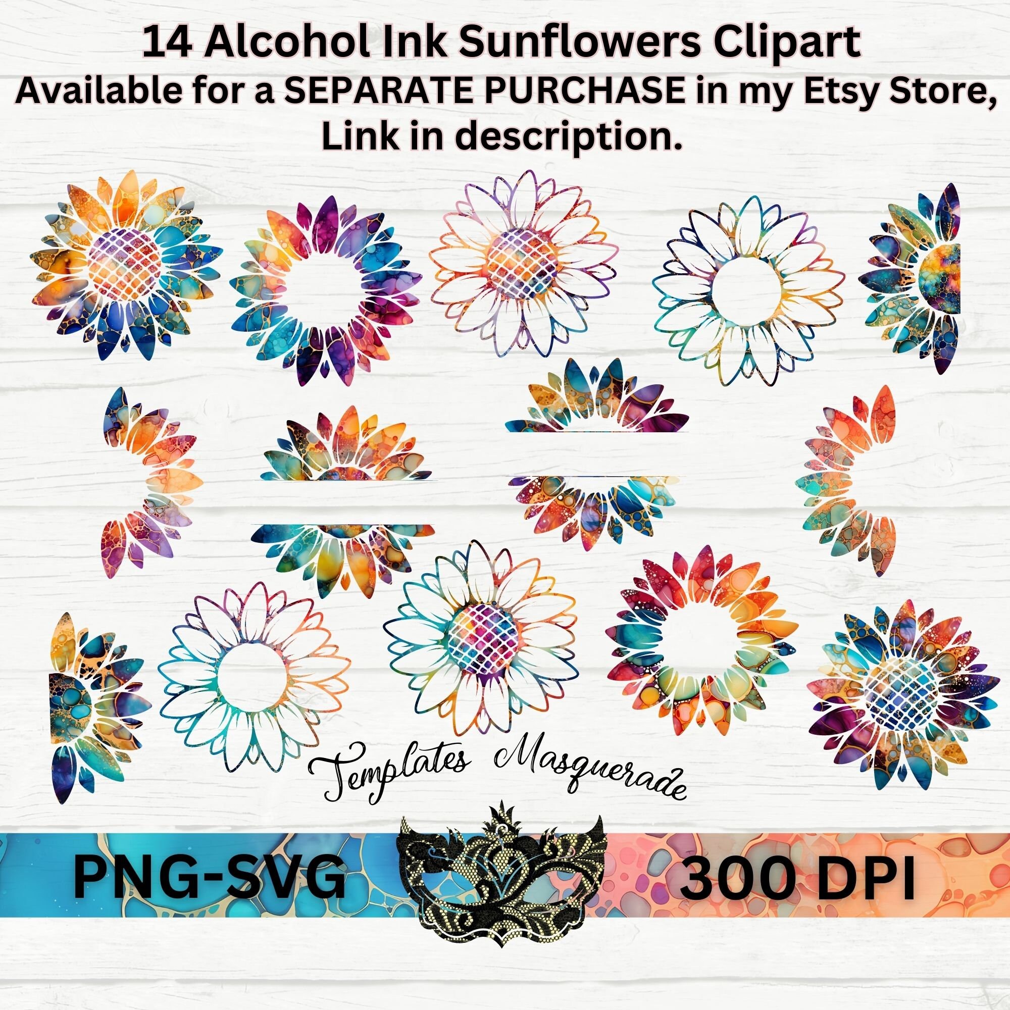 Sunflowers Editable Canva Frames Templates Drag and Drop - Etsy