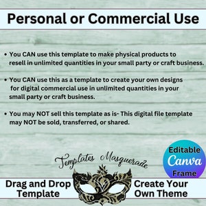 Party Hat Template, Editable Canva Frame, Drag and Drop, Digital ...