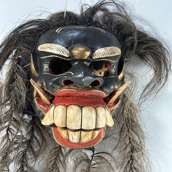 Tibetan Mask Wood - Etsy