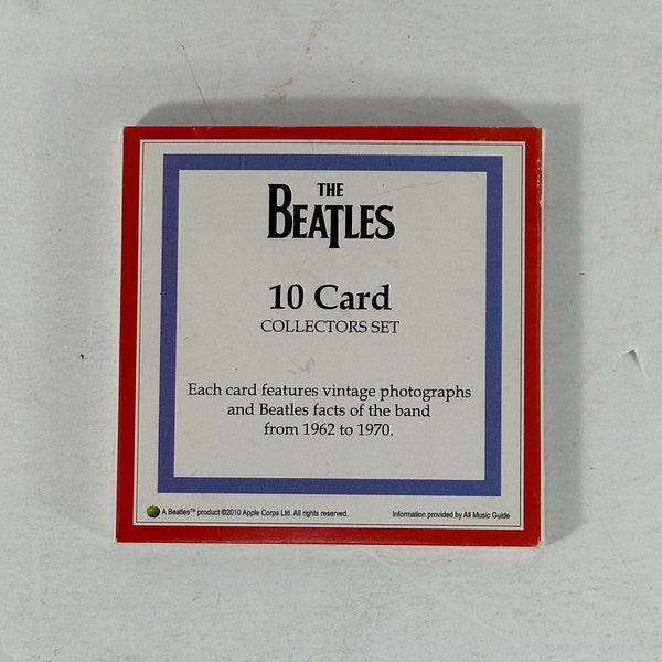 Beatles Cards - Etsy